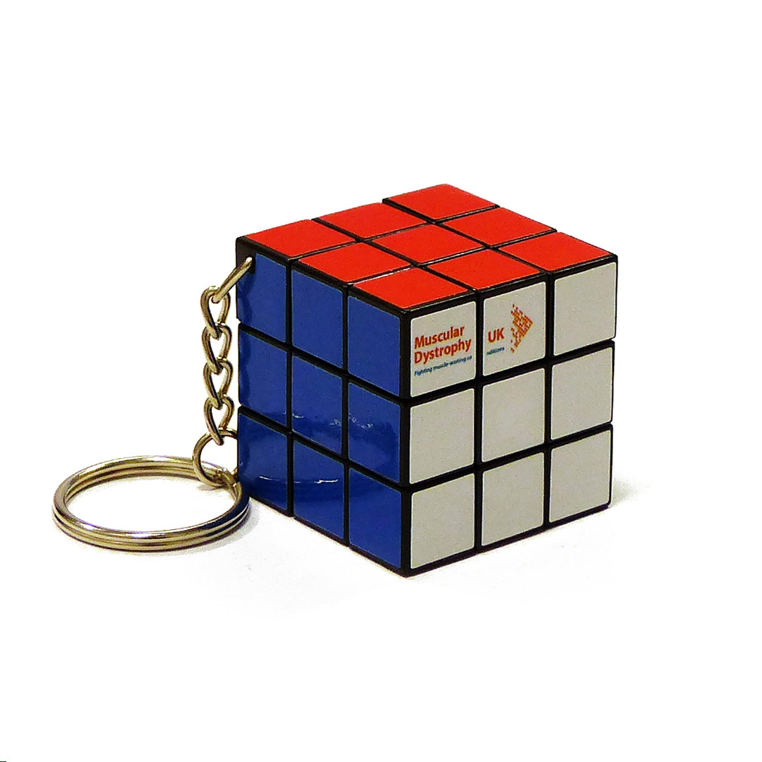 MDUK Rubik's Cube keyring – Muscular Dystrophy UK online shop
