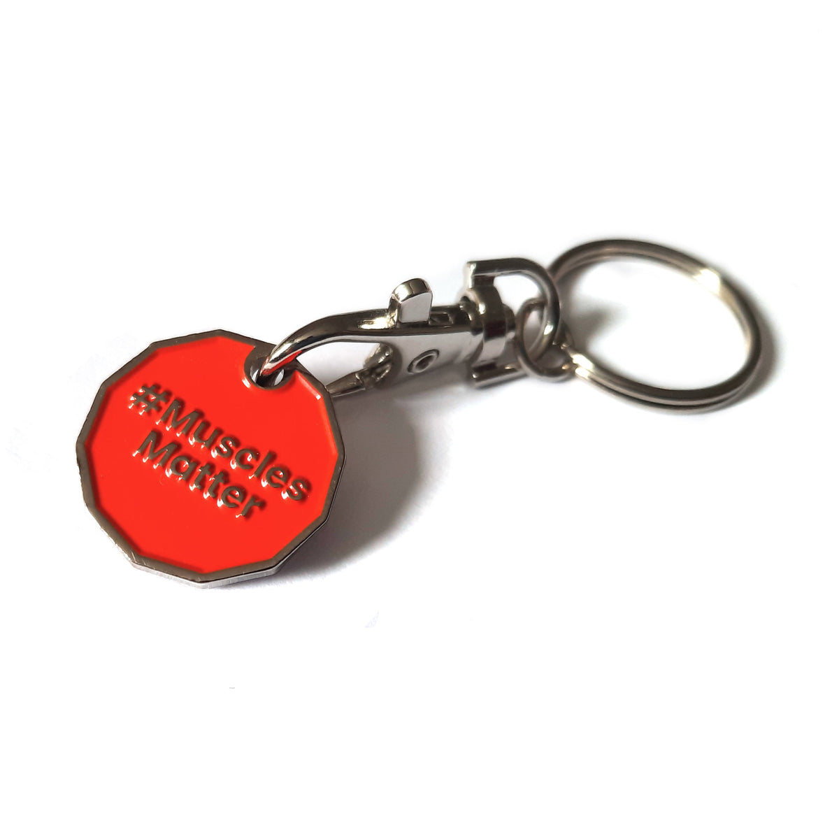 New Trolley coin keyring 2025 – Muscular Dystrophy UK online shop